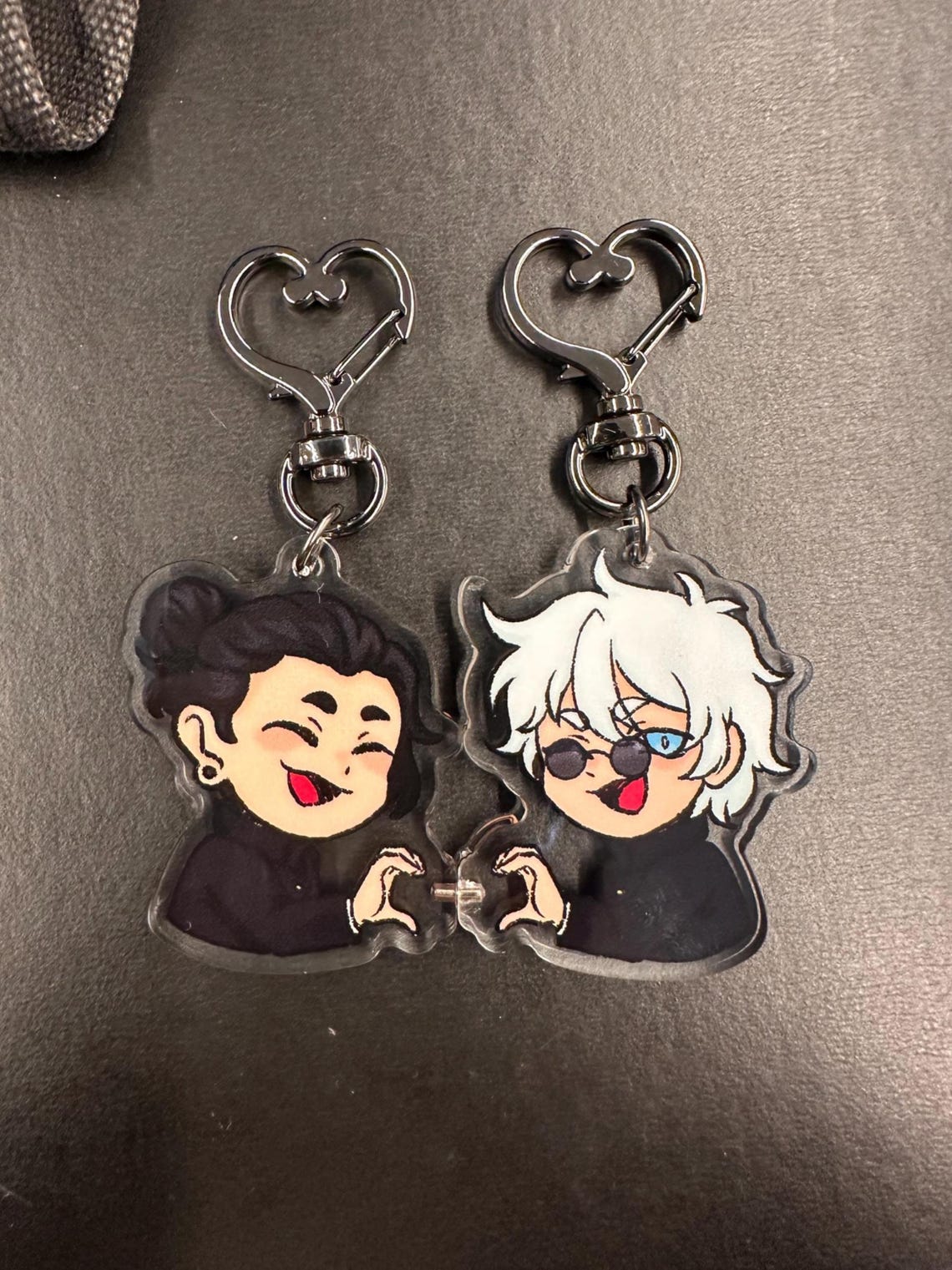 Jujutsu Kaisen Satoru Gojo and Suguru Geto Magnetic Keychains Satosugu ...