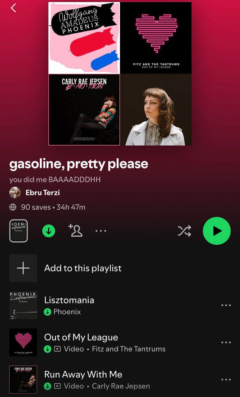 Personalized Spotify Playlists | 20-30 Songs - Etsy