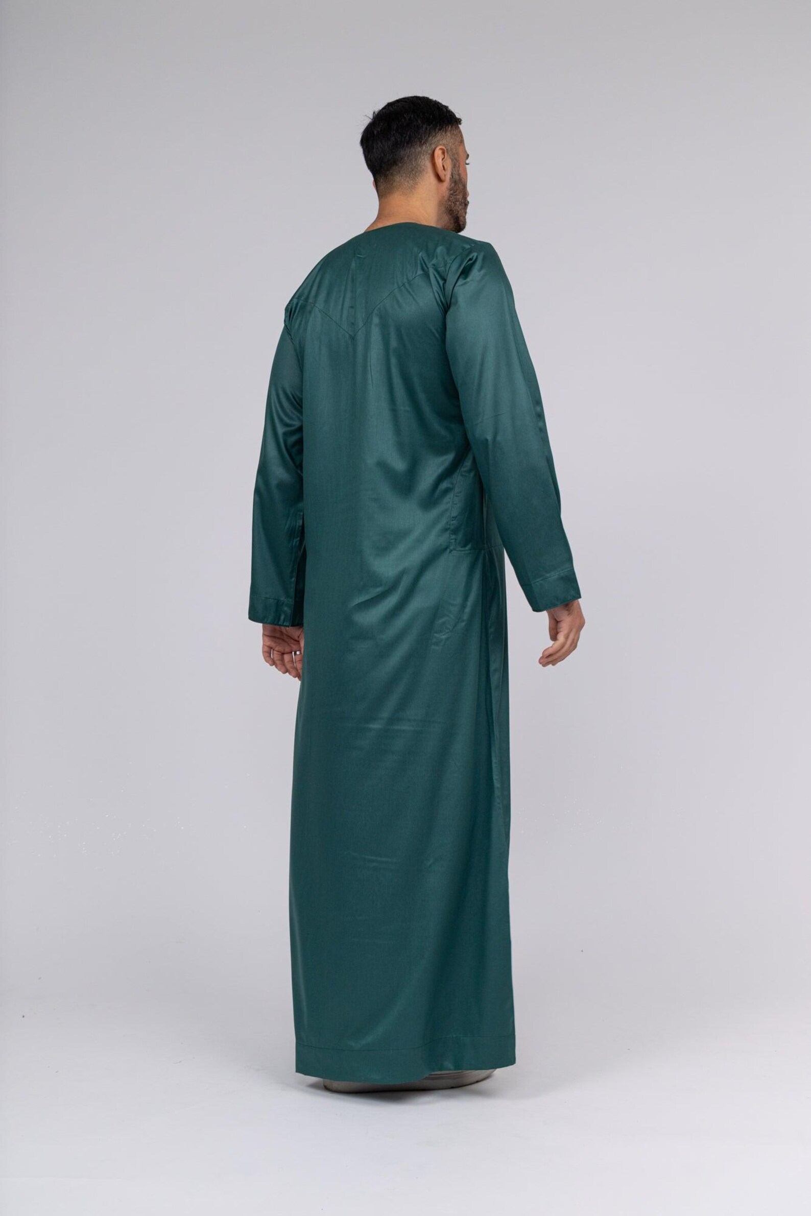 Forest Green Emirati Thobe - Etsy