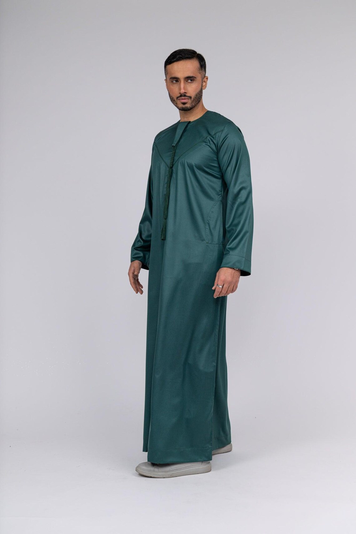 Forest Green Emirati Thobe - Etsy