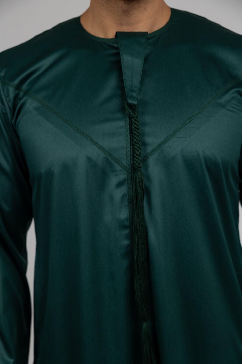 Forest Green Emirati Thobe - Etsy
