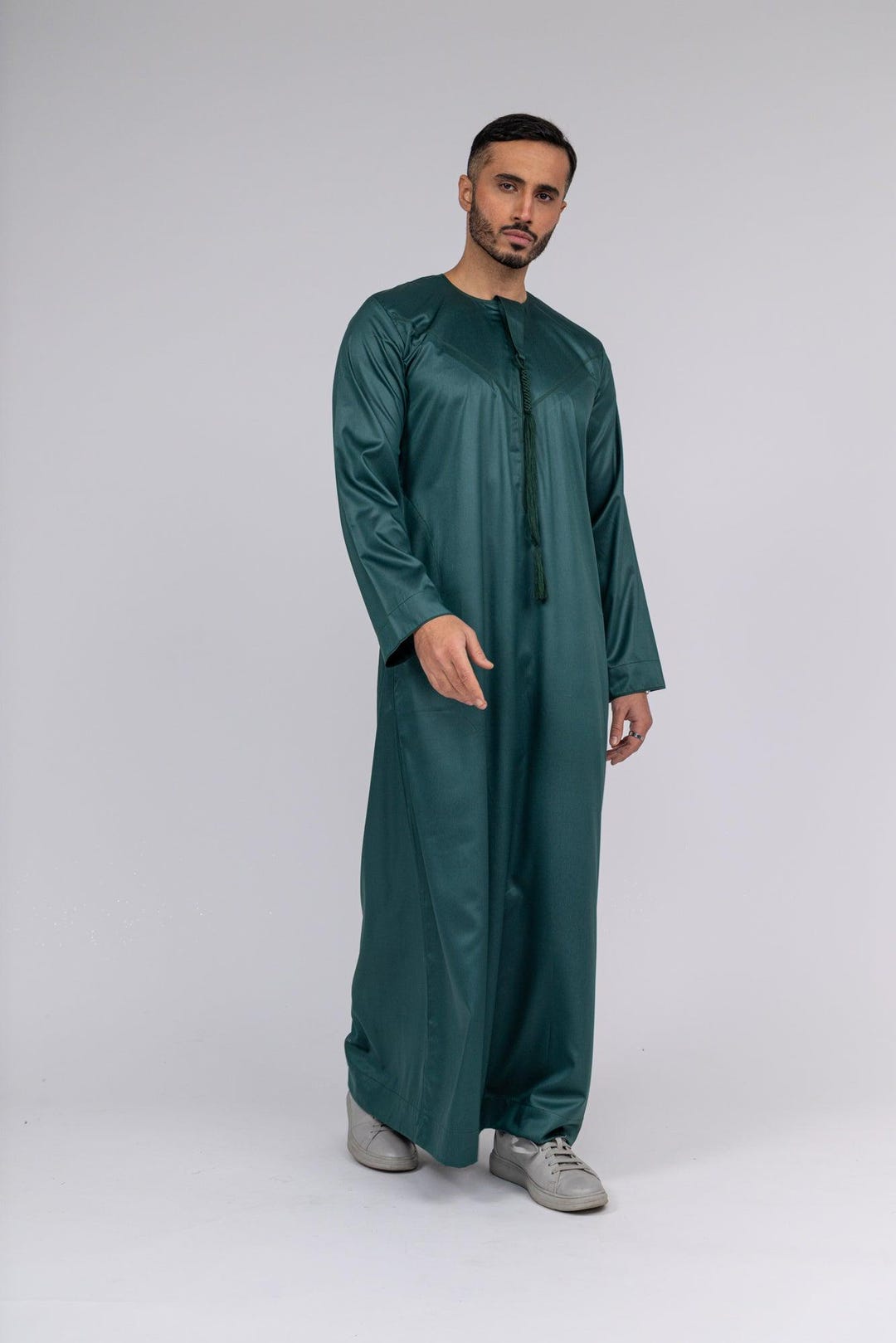 Forest Green Emirati Thobe - Etsy