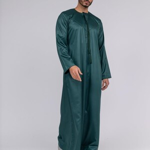 Forest Green Emirati Thobe - Etsy