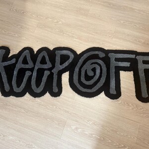 Keep off Rug (stüssy X Off-white Inspired) - Etsy