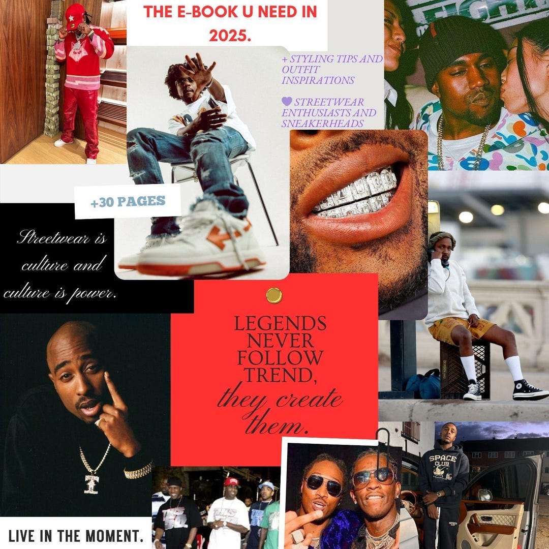 Men’s Fashion Guide 2025 | Streetwear Hip-hop Style | Trendy Timeless ...