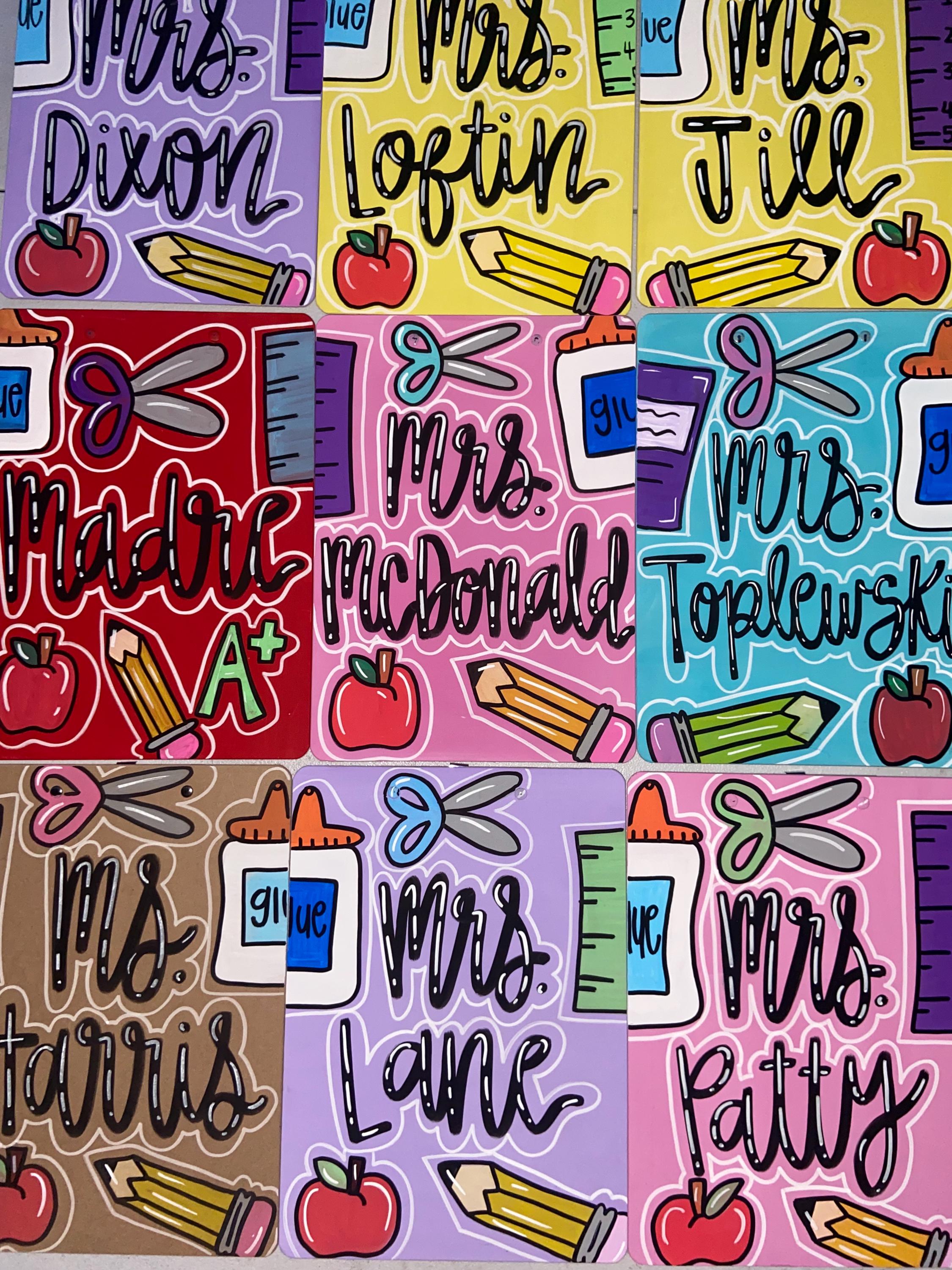 Teacher Appreciation End of School Year Clipboards - Etsy