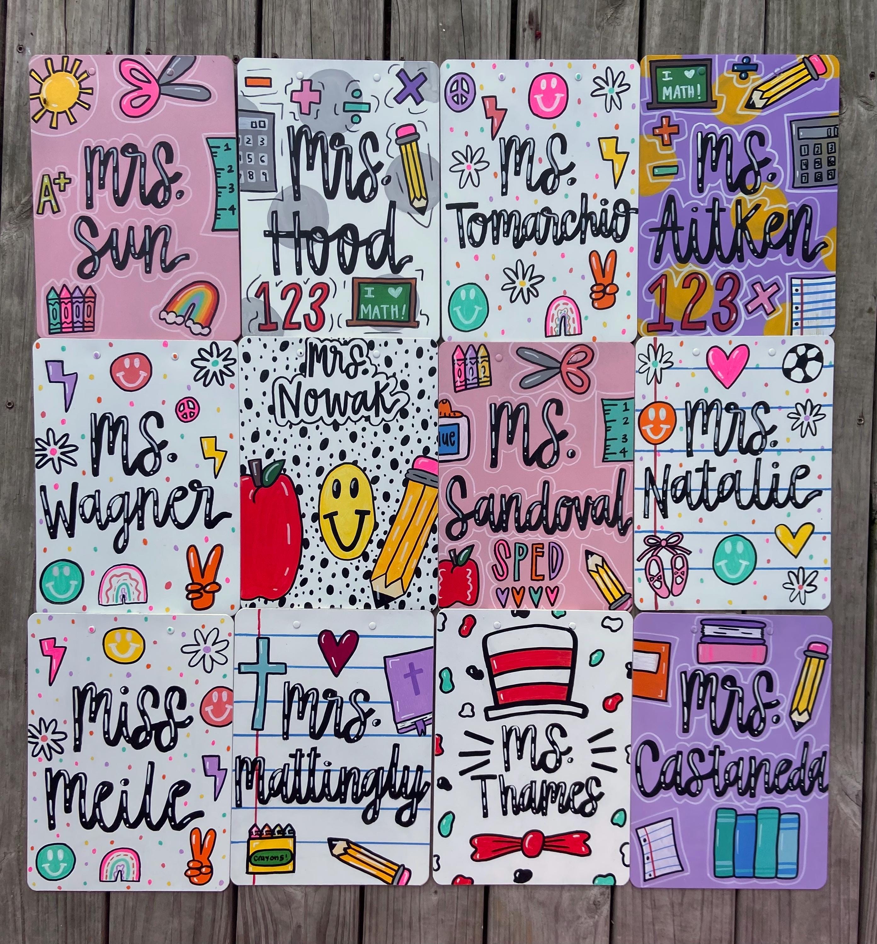 CUSTOMIZED Teacher Clipboards End of Year Gift - Etsy