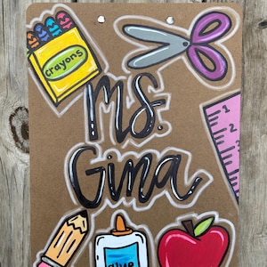 Teacher Appreciation End of School Year Clipboards - Etsy