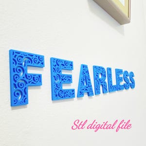 Cutout Alphabet Letters, 3D Printable STL File, DIY Decor - Etsy