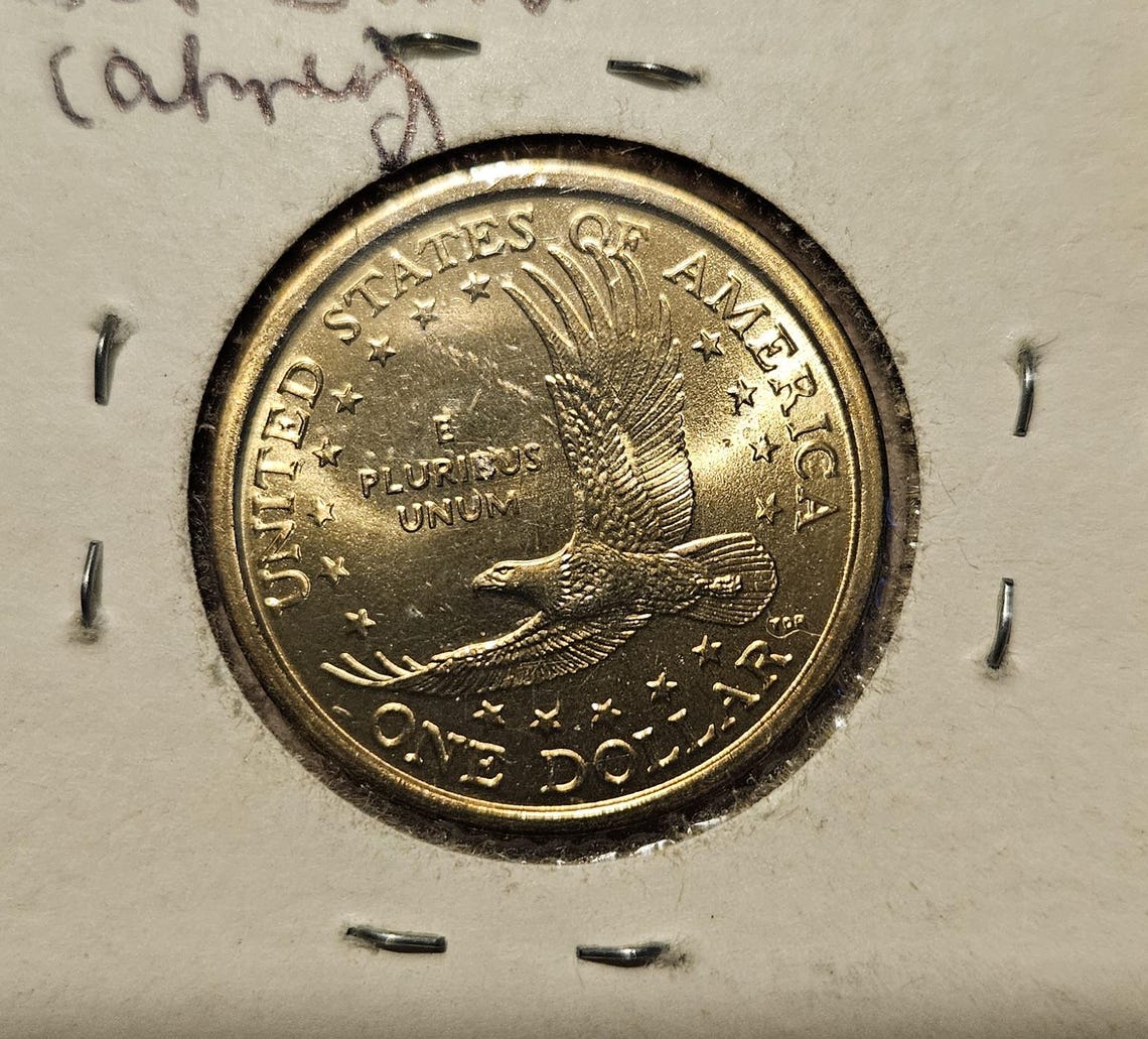 2000 P - SACAGAWEA One Dollar US Liberty Gold Coin - Etsy