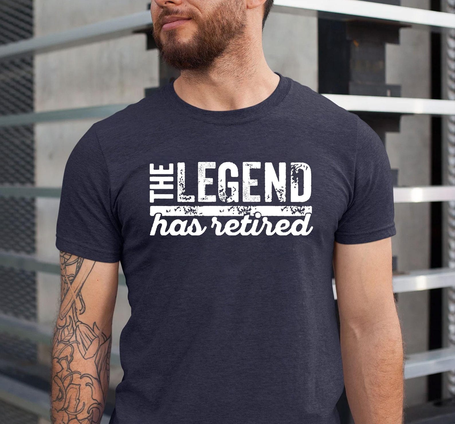 The Legend Has Retired Shirt, Funny Retirement Gifts, Cool Retirement T ...