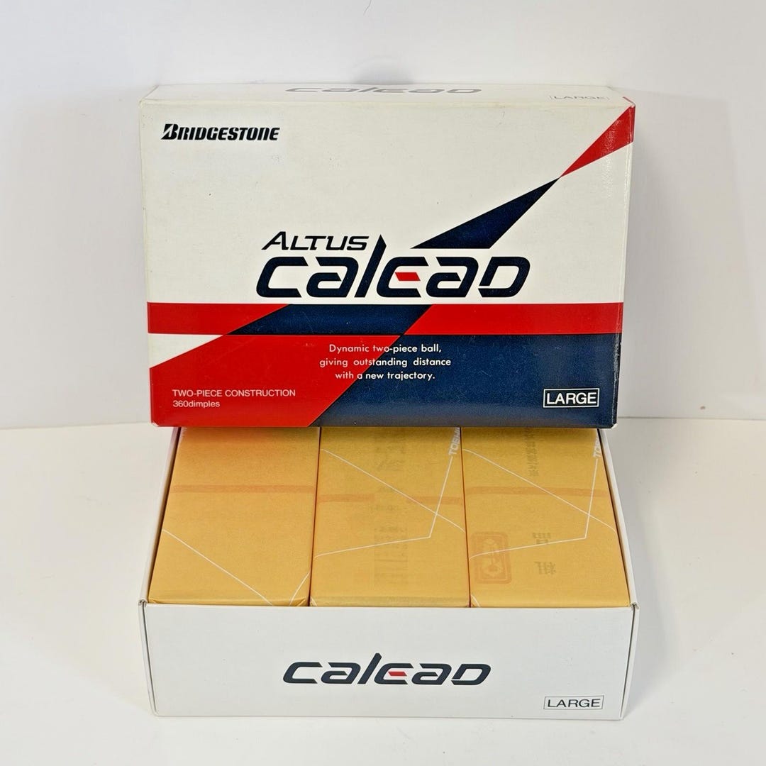 Bridgestone Altus Calead Two Piece Construction Large Golf Balls Japan ...