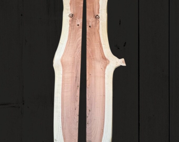 Giant Sequoia Redwood Slabs - Natural Live Edge - Book Matched 40x17x1 ...