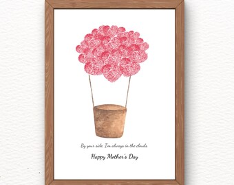 Mother's Day Handprint Art, Footprint, Foot Art Craft, Gift From Kids ...