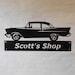 1957 Chevrolet 150 - Metal Car Sign - Man Cave Sign - Personalized ...