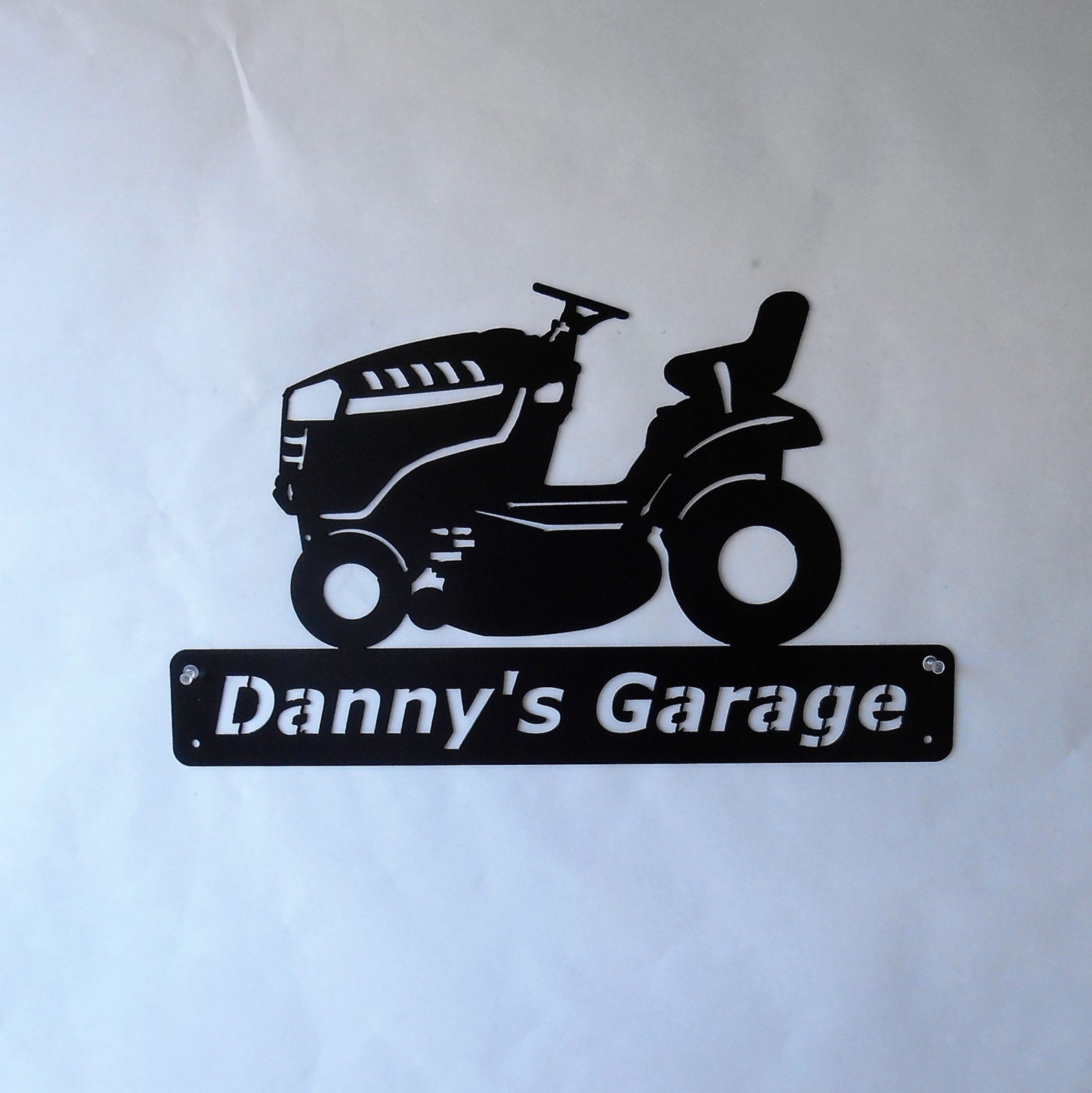 Lawn Mower Lawn Tractor Man Cave Mowing Barn Riding Mower Garage Sign ...