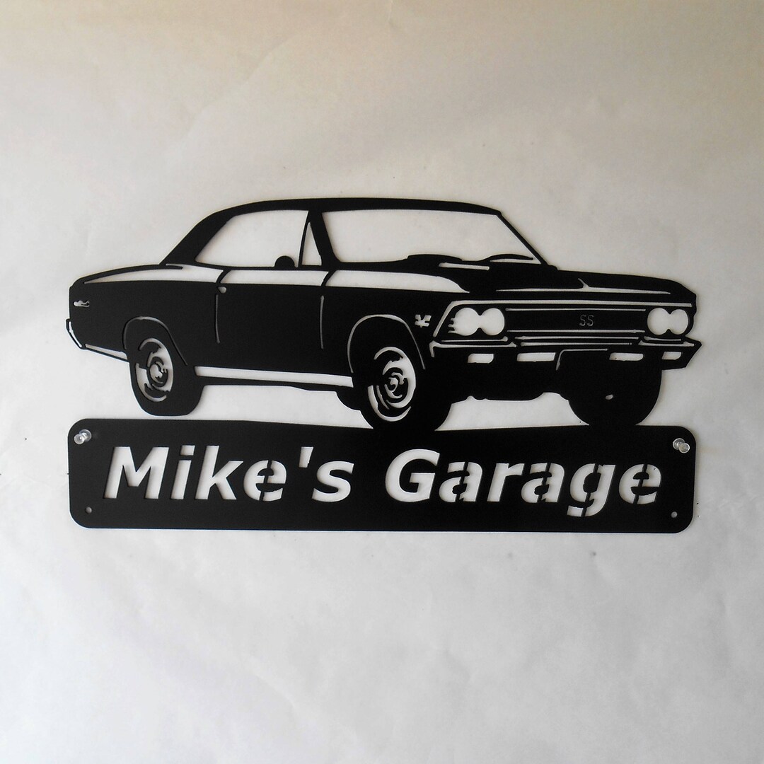 1966 Chevelle - Personalized Metal Sign - Etsy