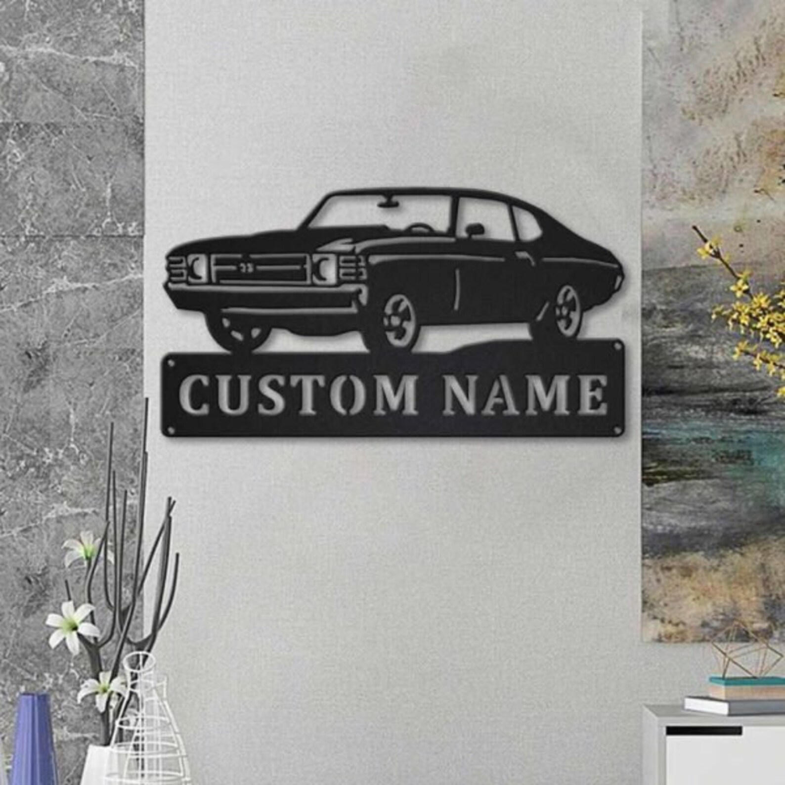 1971 Chevelle Personalized Metal Sign Muscle Car - Etsy