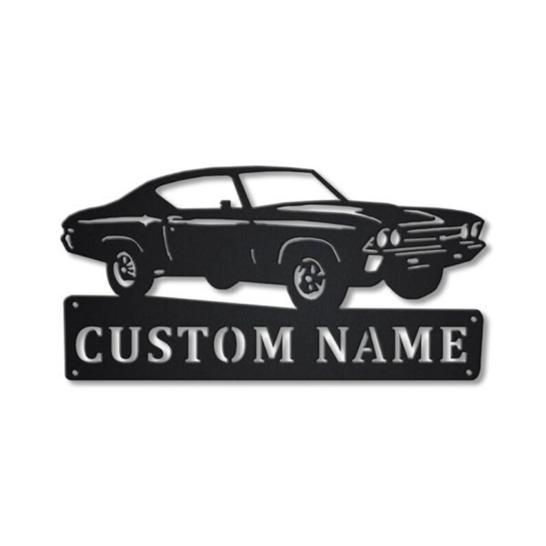 1969 Chevy Chevelle - Personalized Metal Sign - Etsy