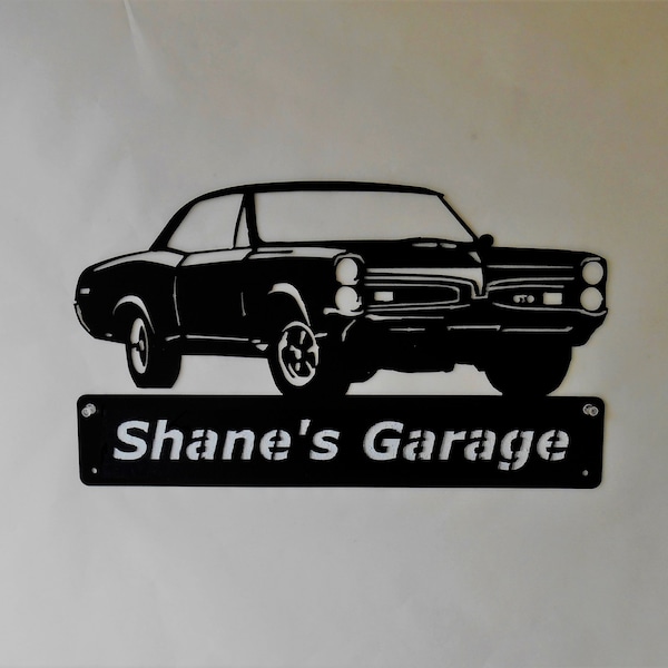 Pontiac Gto Metal Signs - Etsy