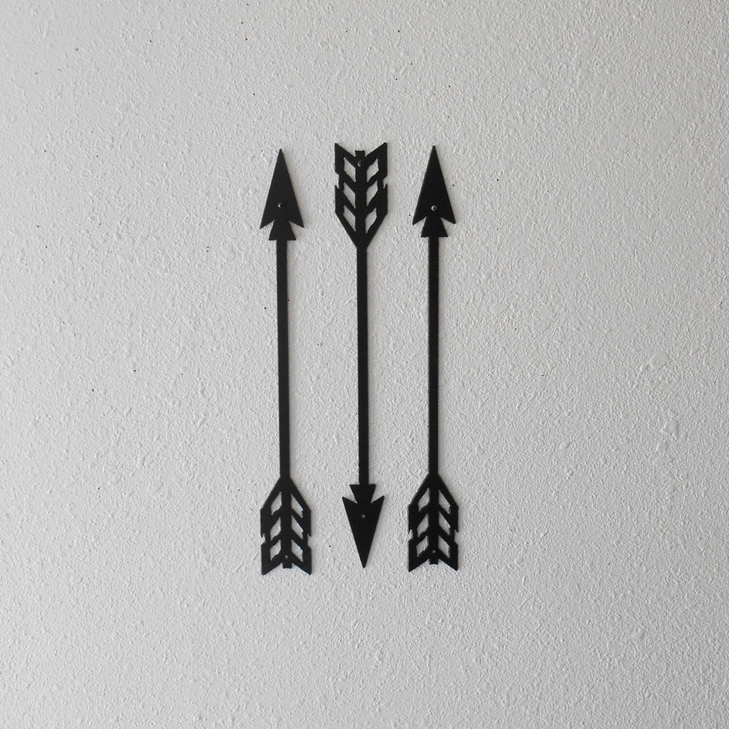Arrows / Metal Art / Wall Decor / Set of Three / Home Decor / - Etsy
