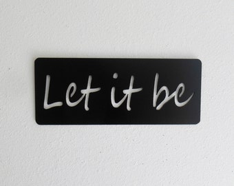 Let It Be - Etsy