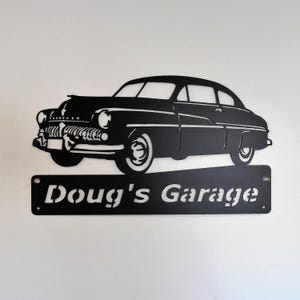 1949 Mercury Personalized Man Cave Garage Sign - Etsy