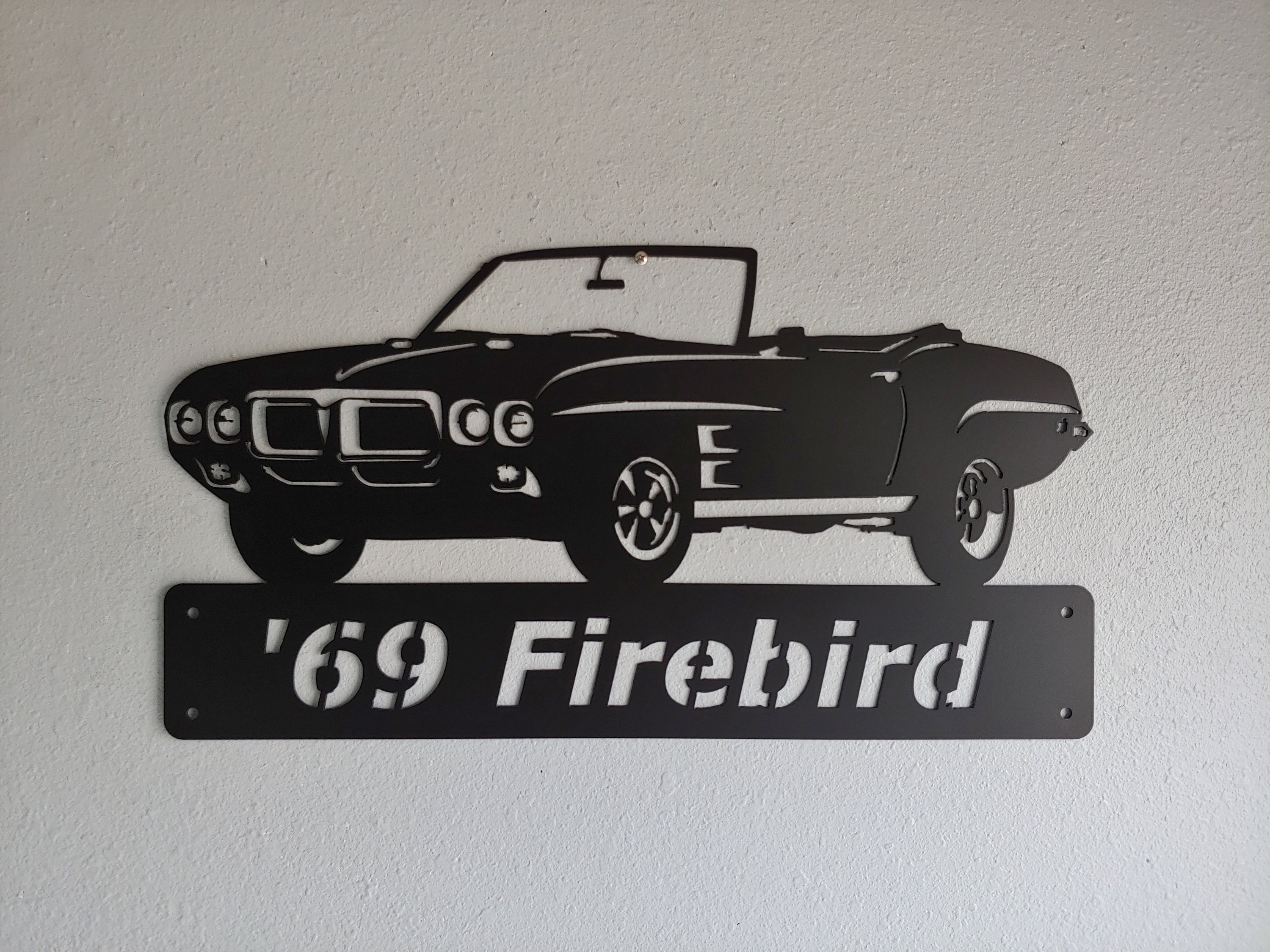 1969 Pontiac Firebird Convertible, Personalized, Classic Car, Man Cave ...