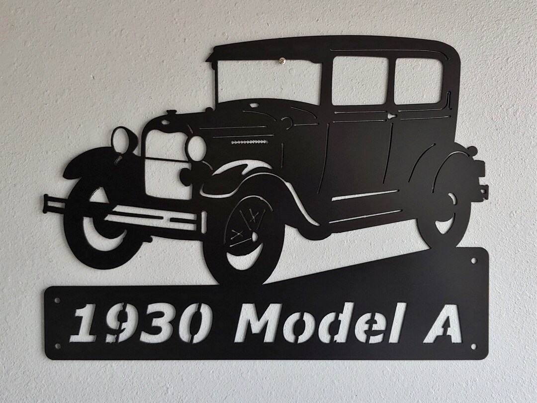Ford Model A Tudor, 1930, 1931, Personalized Metal Sign - Etsy