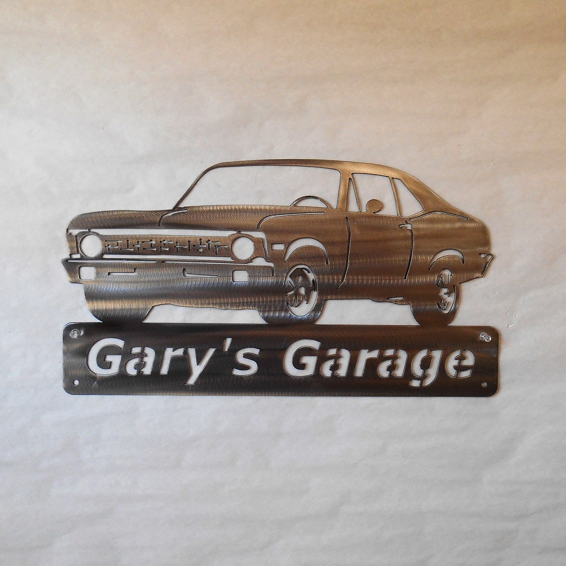 1968-72 Chevy Nova Personalized Metal Sign Man Cave - Etsy