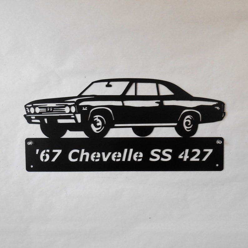 1967 Chevelle - Personalized Metal Sign- Man Cave- Classic - Muscle Car ...