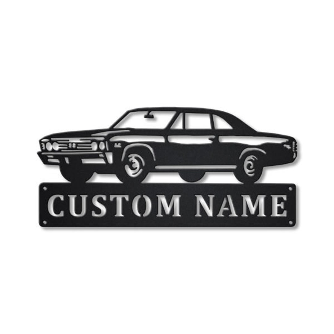 1967 Chevelle - Personalized Metal Sign- Man Cave- Classic - Muscle Car ...