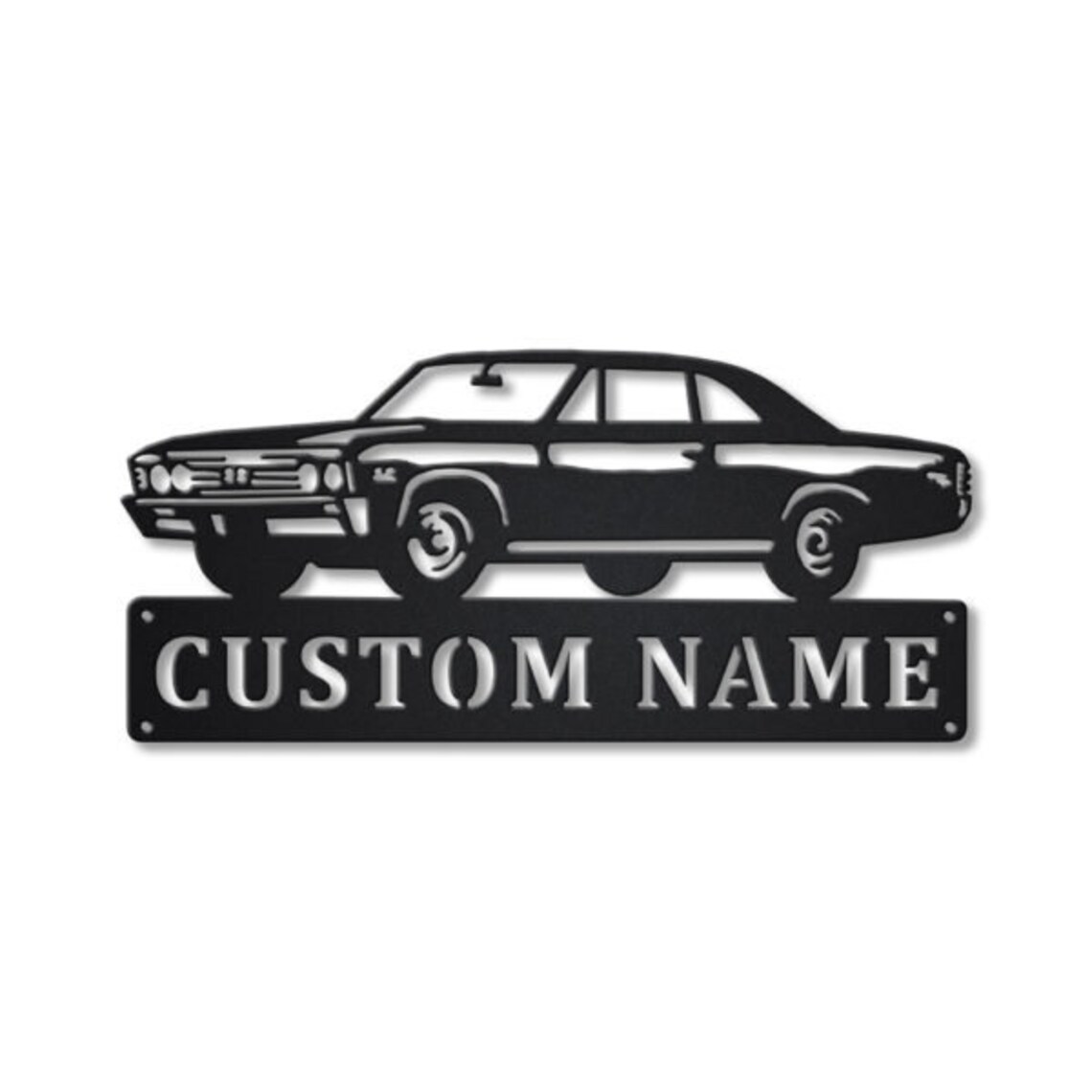 1967 Chevelle - Personalized Metal Sign- Man Cave- Classic - Muscle Car ...
