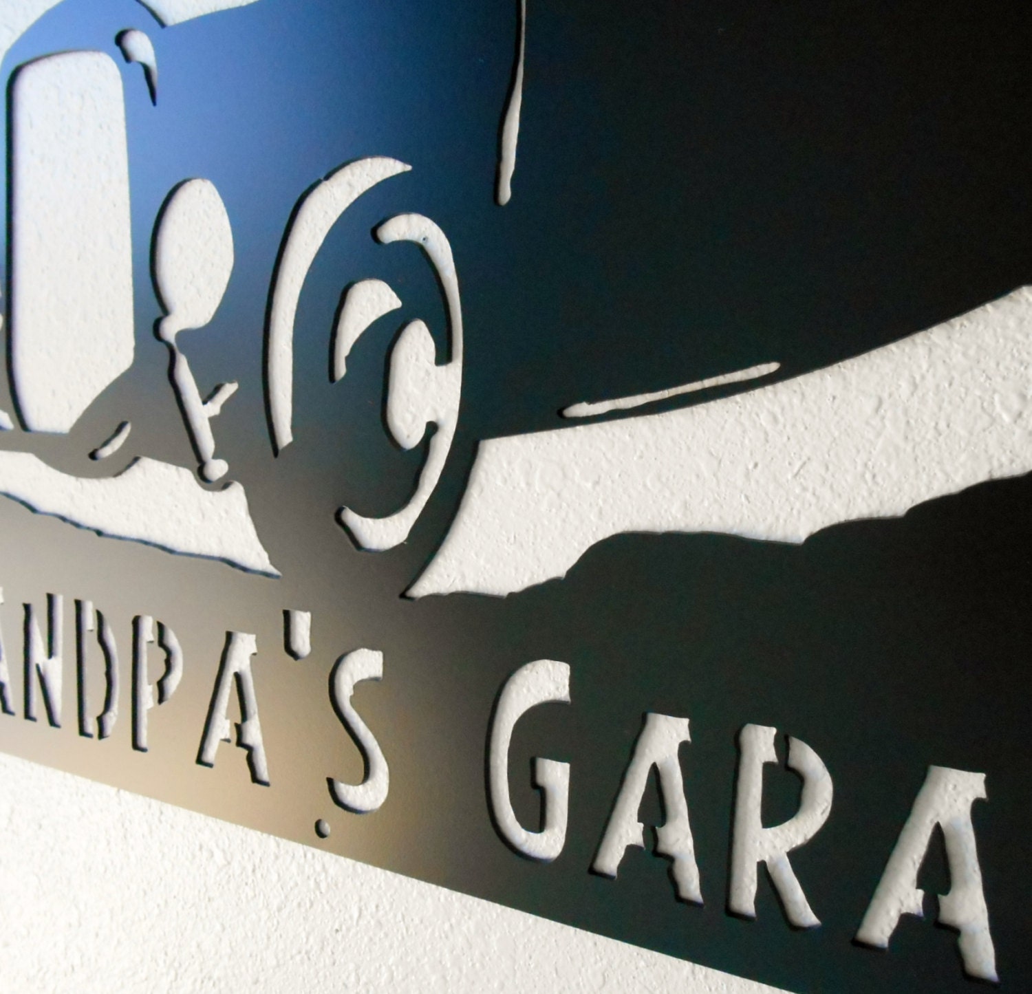 1932 Ford / Car Sign / Hot Rod / Garage Sign /metal Art / Metal Wall ...