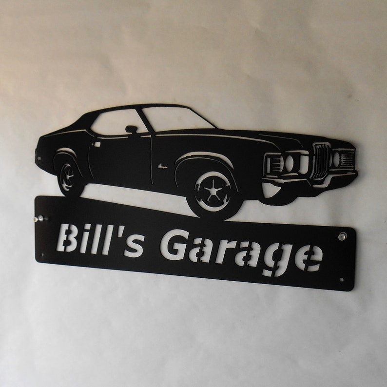 1972 Mercury Cougar Personalized Man Cave garage Sign Car - Etsy