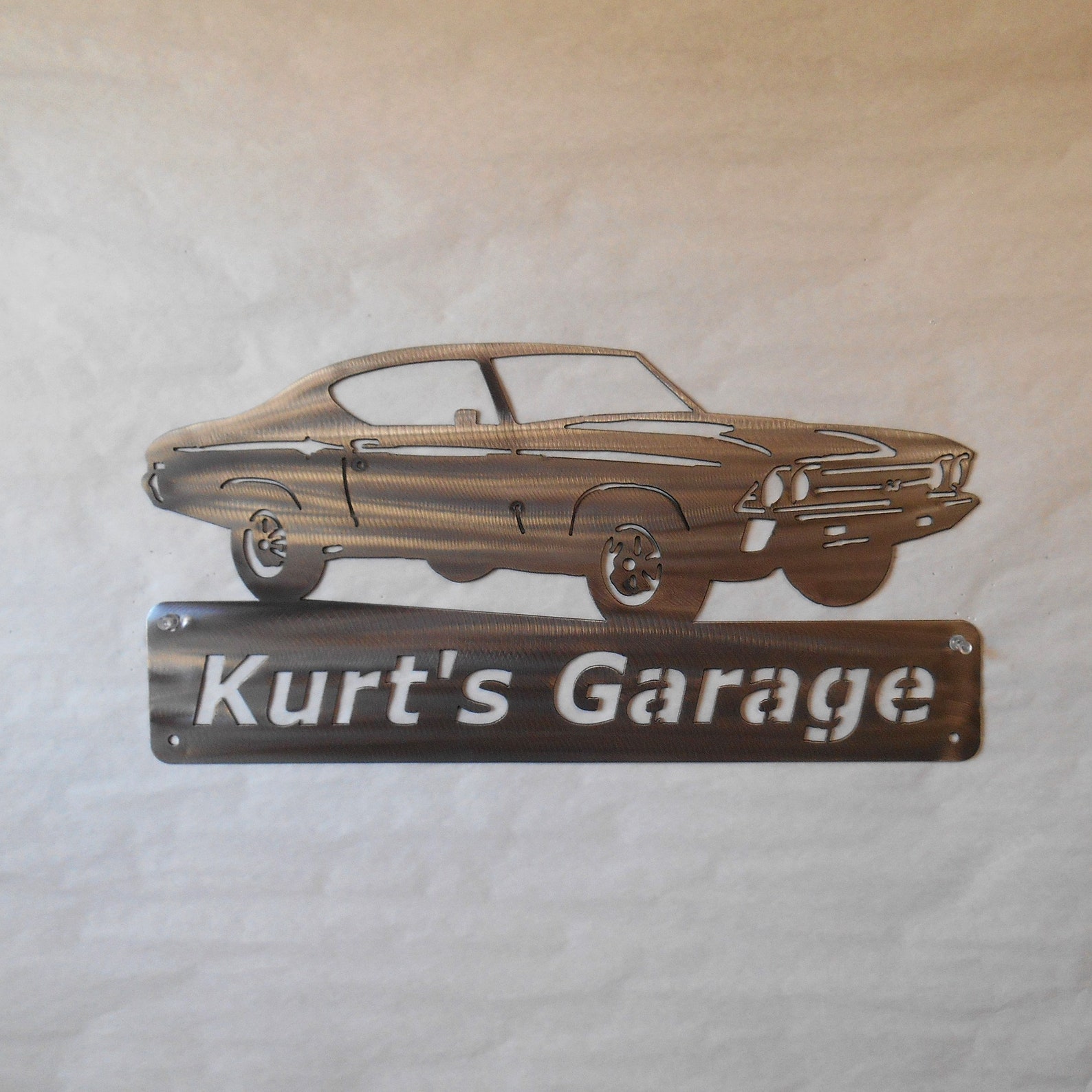 1969 Chevy Chevelle - Personalized Metal Sign - Etsy