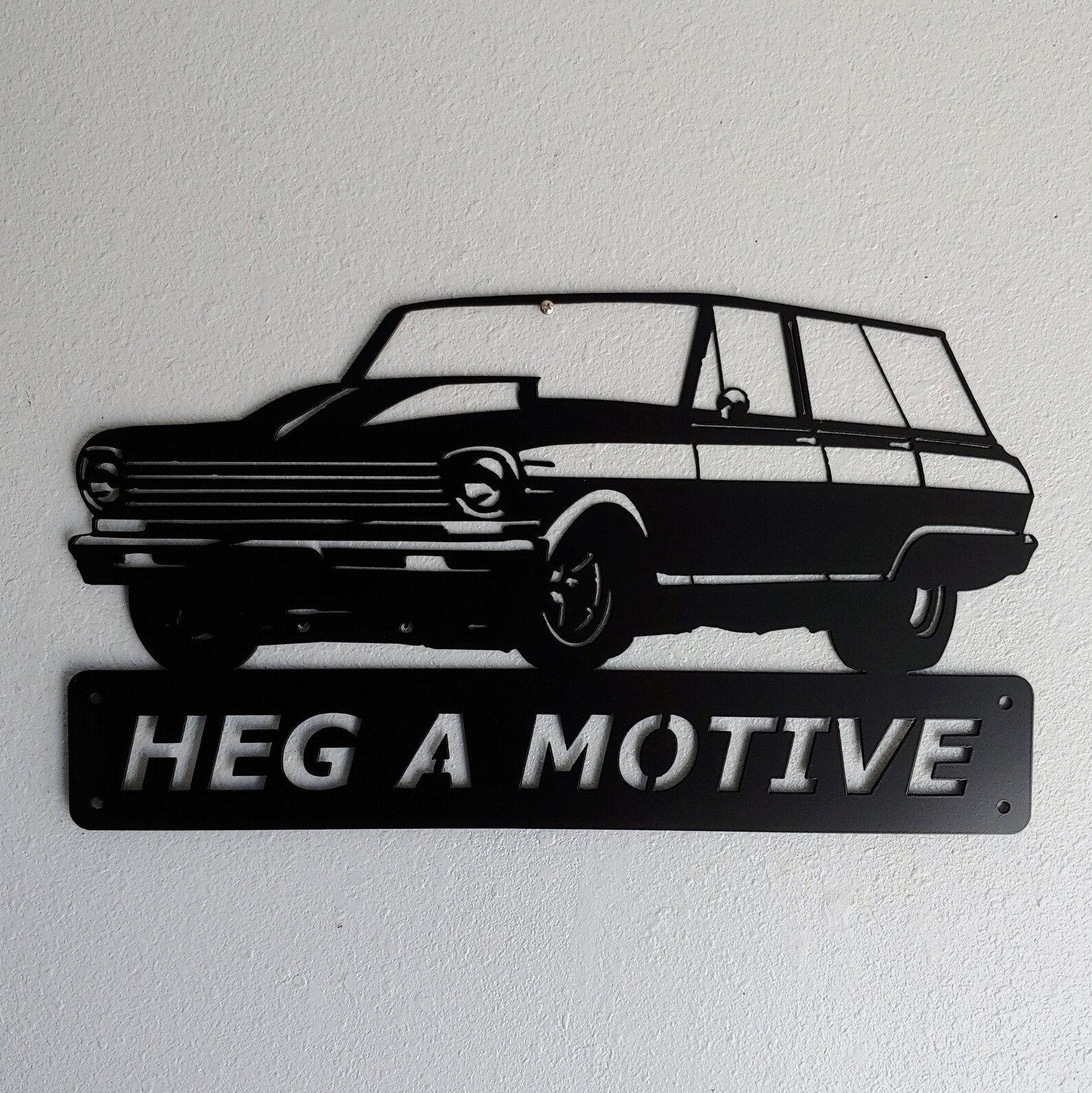 1962 1963 1964 1965 Chevrolet II Wagon metal Car Sign Man - Etsy