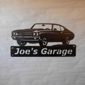 1970 Chevelle - Personalized Metal Sign - Etsy