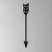 Small Arrow Decor, Metal Art, Wall Decor, Set of Three, Home Decor ...