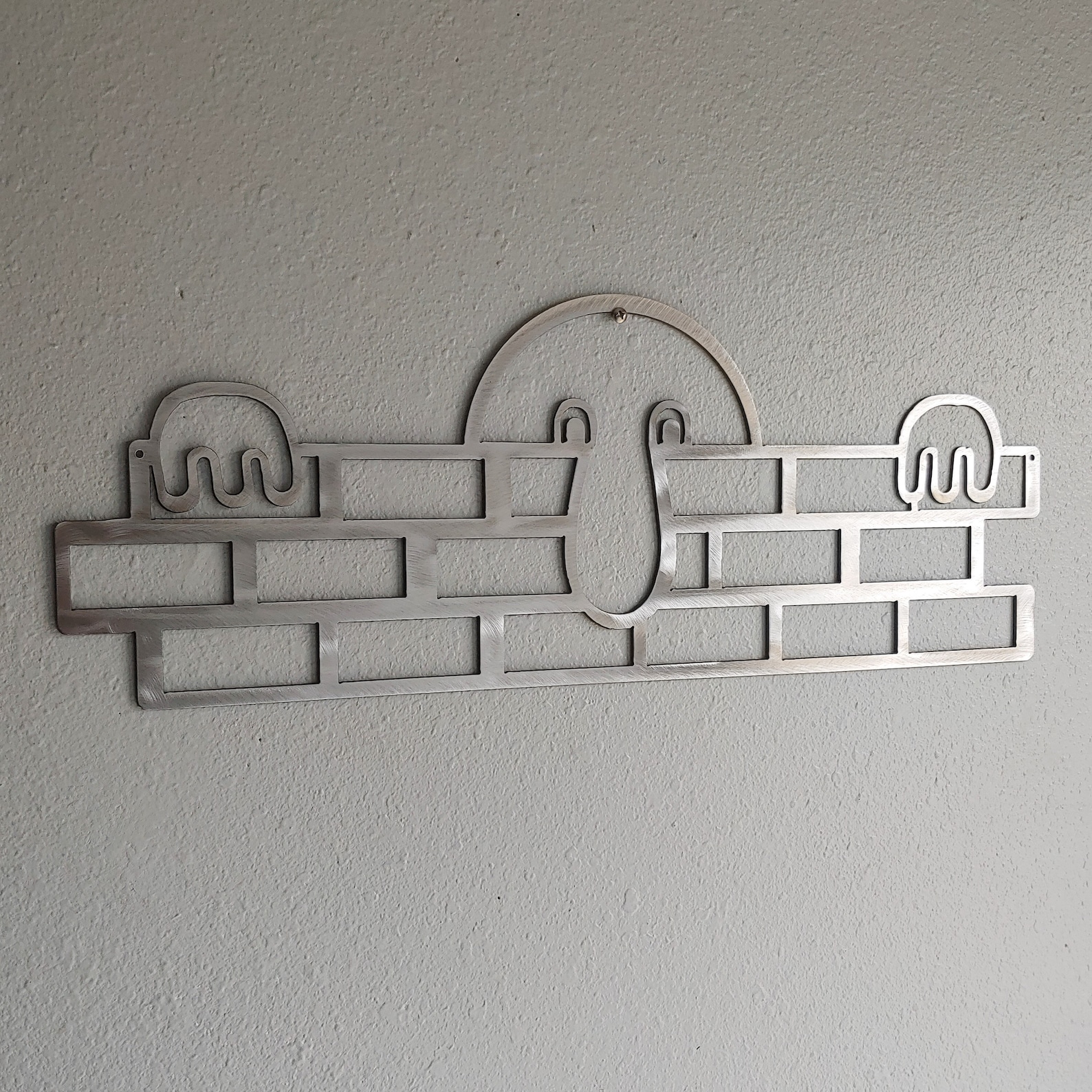 Kilroy Was Here Metal Sign / WWII / Metal Art / Wall Decor / - Etsy