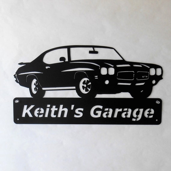 1971 Pontiac GTO Goat Personalized Metal Sign Man Cave - Etsy