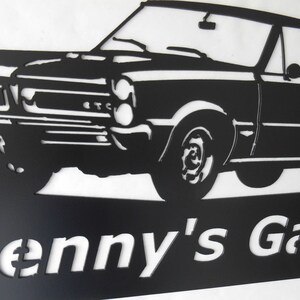 1965 Pontiac GTO Goat Personalized Man Cave Metal Sign Garage Art - Etsy