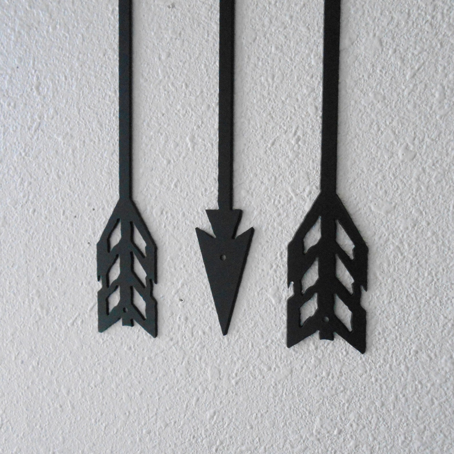 Arrows / Metal Art / Wall Decor / Set of Three / Home Decor / - Etsy