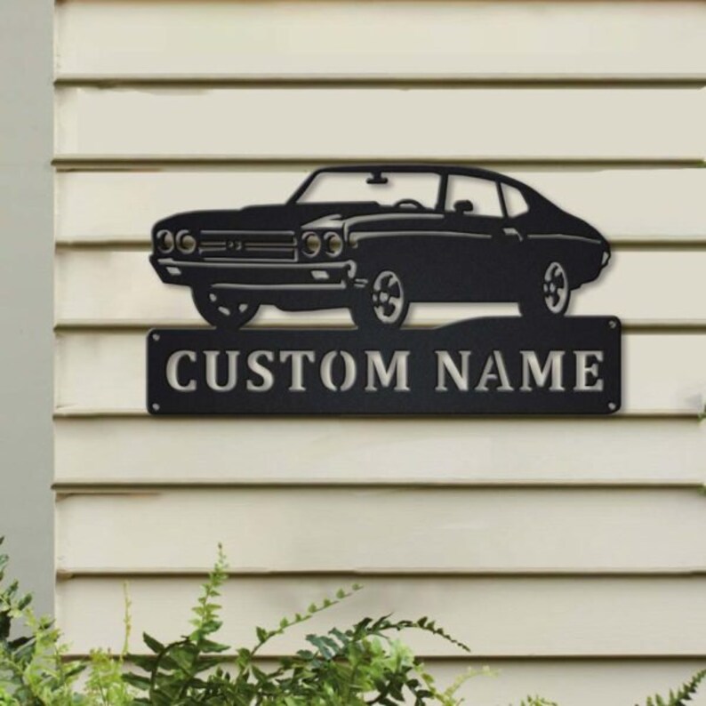 1970 Chevelle - Personalized Metal Sign - Etsy