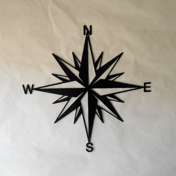 Compass Rose Sign - Etsy