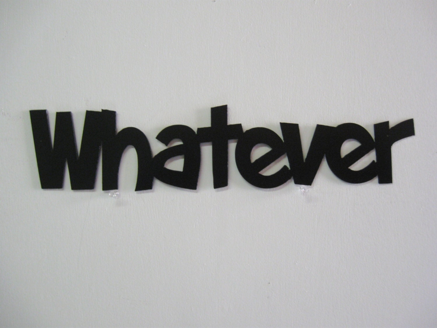 Whatever / Metal Sign / Wall Decoration / Sign / Wall Decor / | Etsy