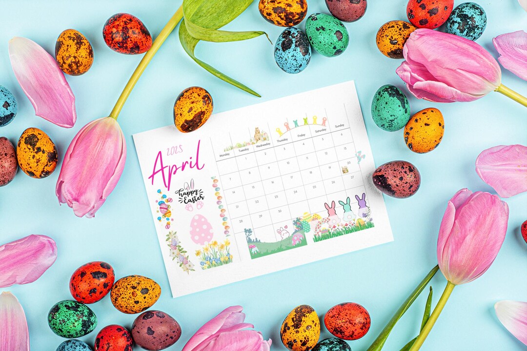Spring 2025 Calendar Bundle March, April, May Printable Monthly ...