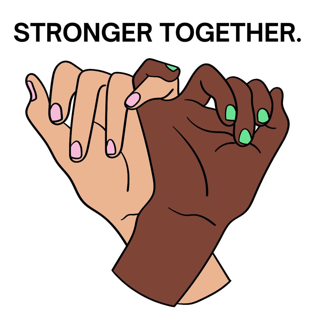 Stronger Together. Love. Hope. Unity. Community. Power. Unstoppable ...