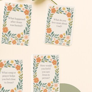 Easter Conversation Cards | Printable Christian Easter Family Activity ...