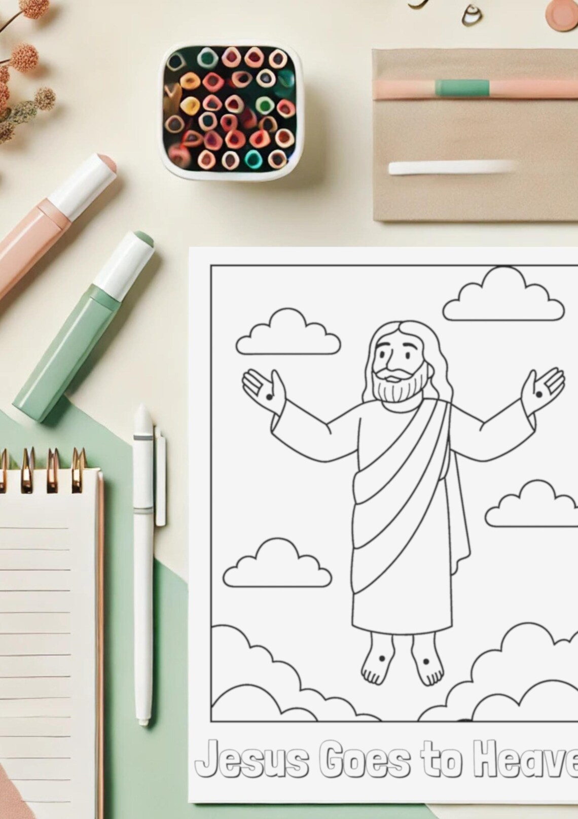 Bulk Easter Coloring Pages | Printable Christian Easter Activity ...